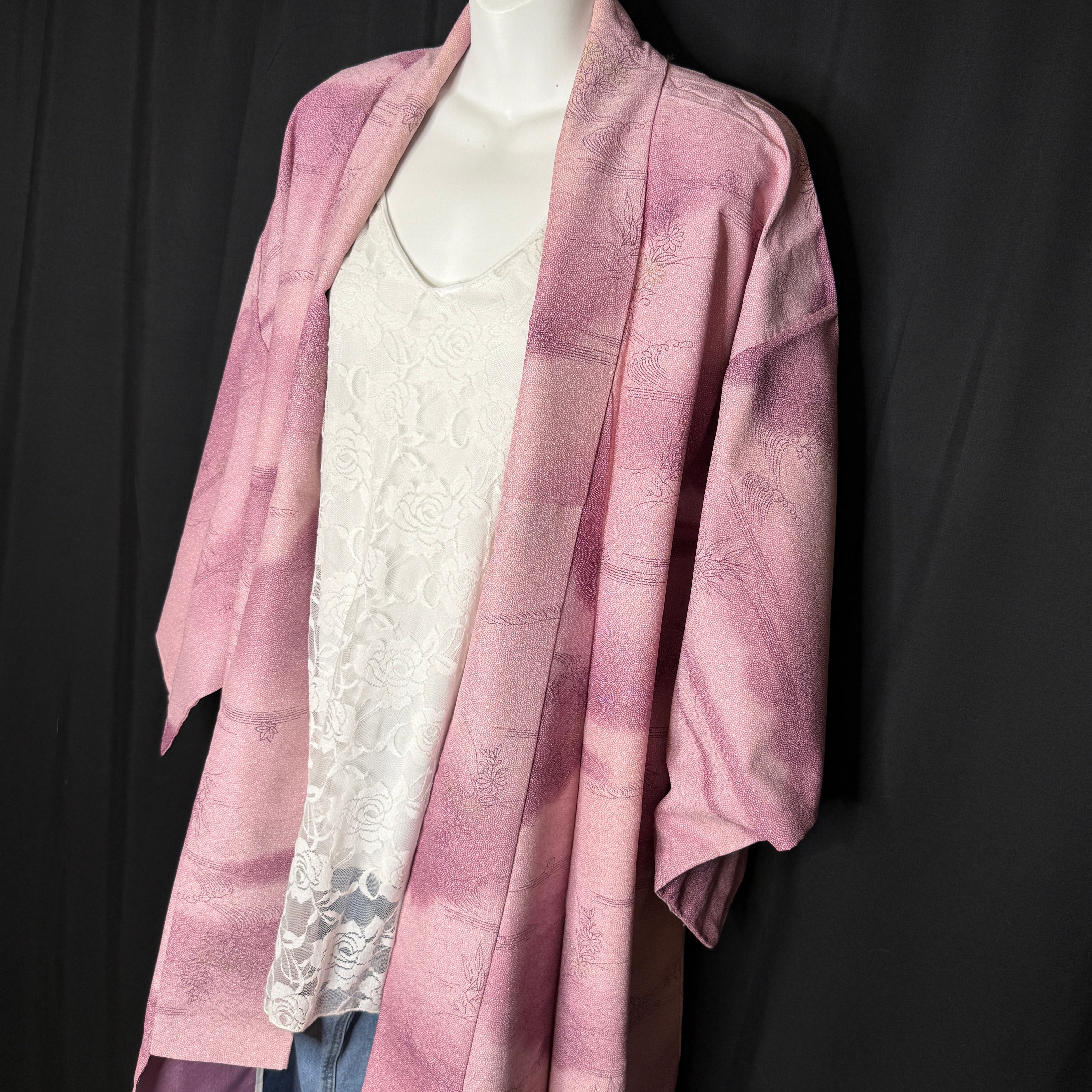 "Watercolor Poem" Japanique Robe – Kyoto Kimono