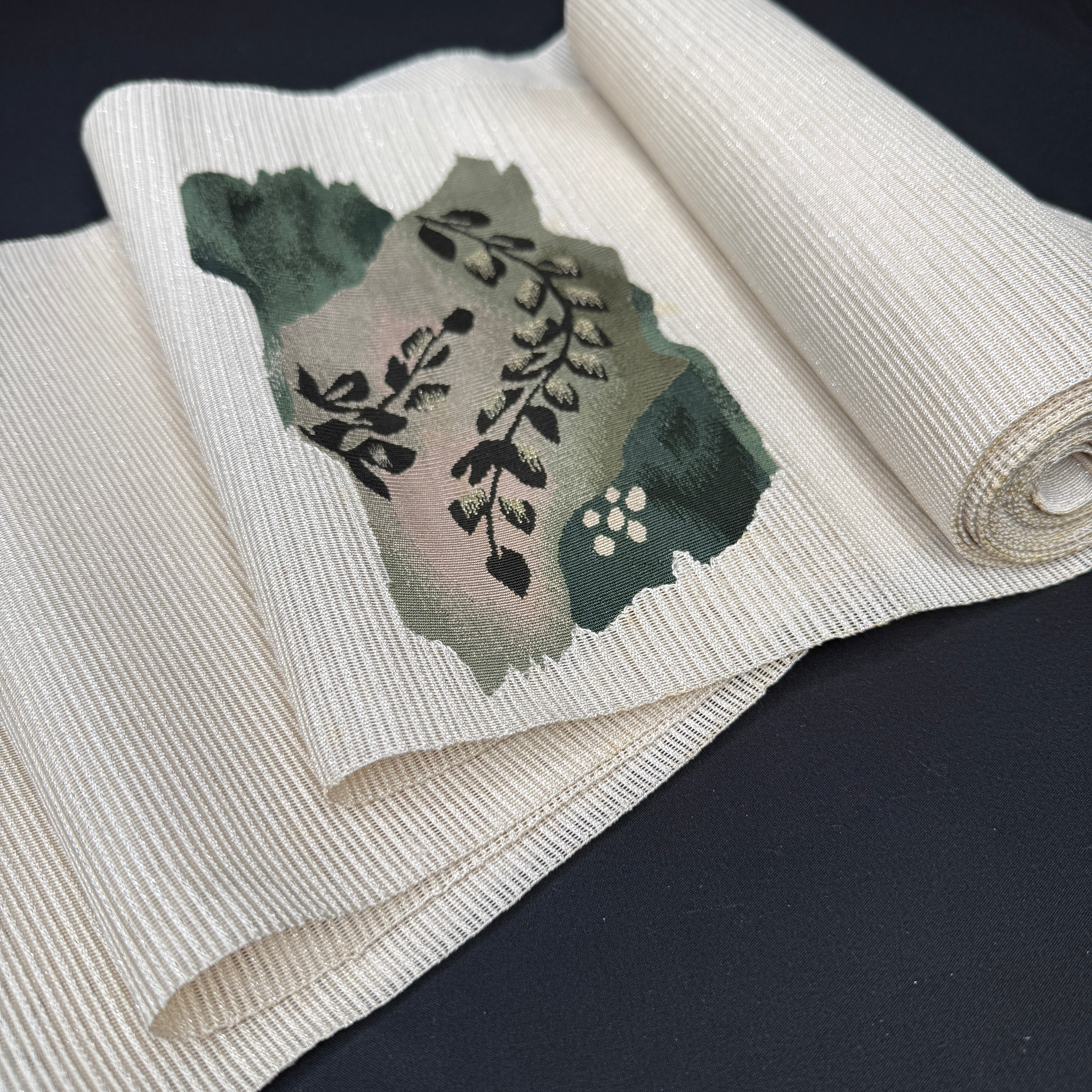 "Forest Floor" Vintage Obi BOLT – Kyoto Kimono
